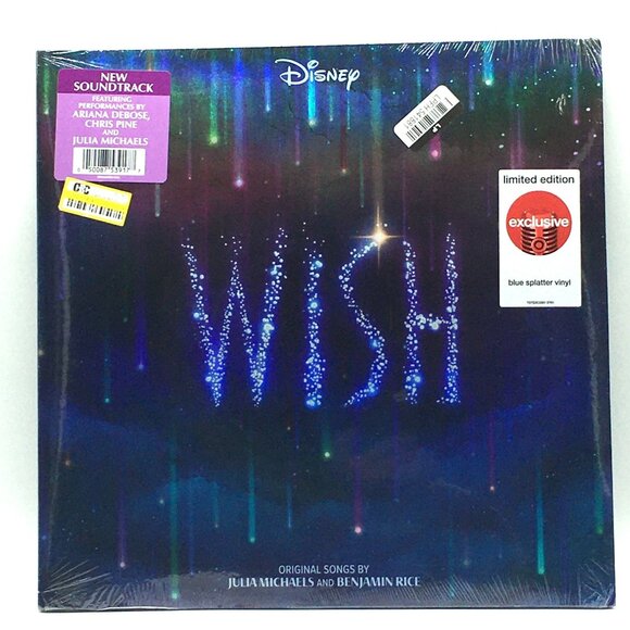 Disney | Media | Disney Wish Soundtrack Vinyl Record Target Exclusive ...